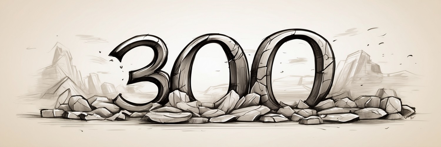 300 - meaning, examples in English - JMarian