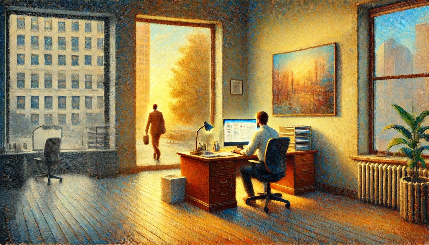 "In office" vs. "in the office" vs. "at the office" en anglès - JMarian